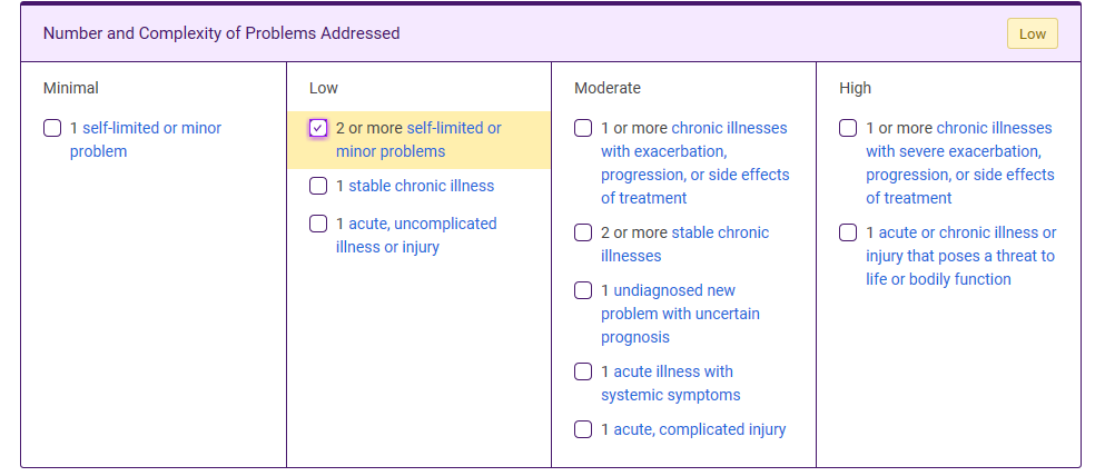 How to use AMA E/M Tool – Medent Support