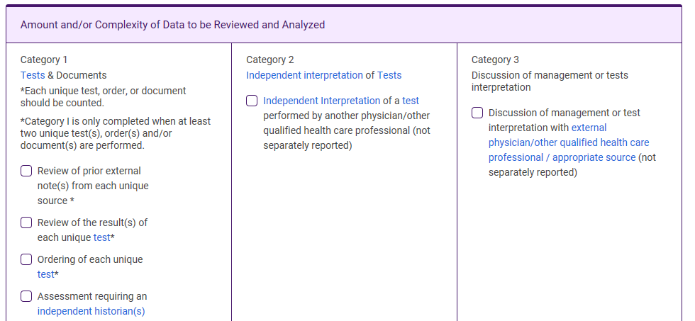 How to use AMA E/M Tool – Medent Support