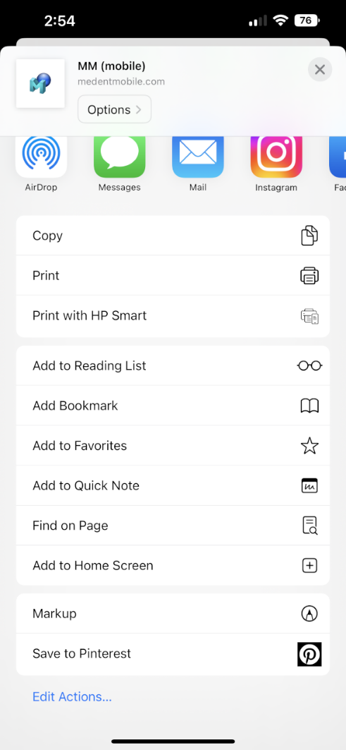 FIXING MEDENT MOBILE ISSUES ON IPHONE – Medent Support