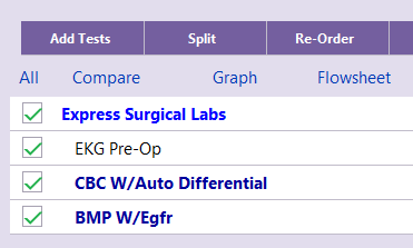 Labs for Surgical Patients in Express – Medent Support